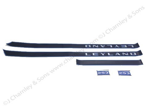 CTJ2011K LEYLAND 253 DECAL KIT - John Charnleys & Sons Tractor Parts