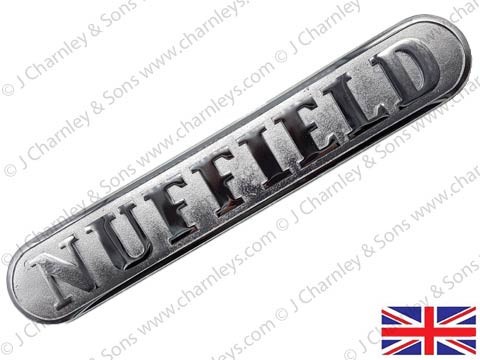 ATJ3558 NUFFIELD BADGE - John Charnleys & Sons Tractor Parts