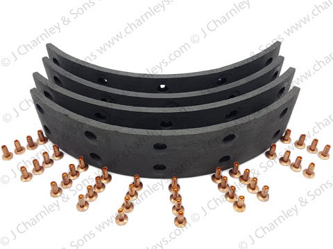 8G8464 BRAKE LINING KIT - NUFFIELD - John Charnleys & Sons Tractor Parts